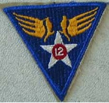 12TH AIR FORCE PATCH – Garcia Aviation Co.