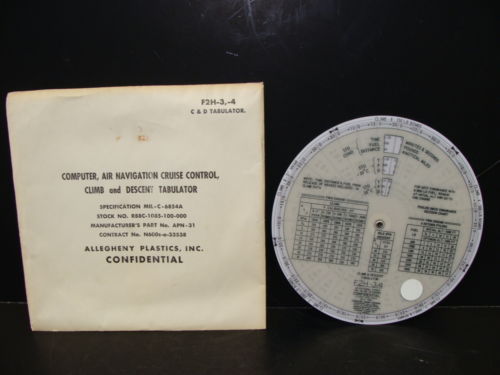 VINTAGE FLIGHT COMPUTERS – Garcia Aviation Co.